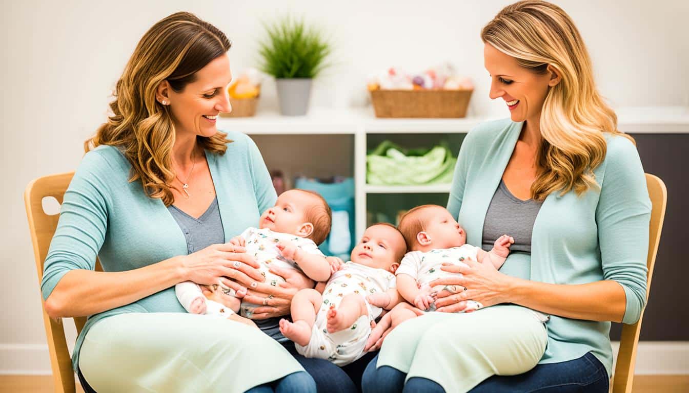 Zwillinge Stillen - Tipps für die Doppelernährung
